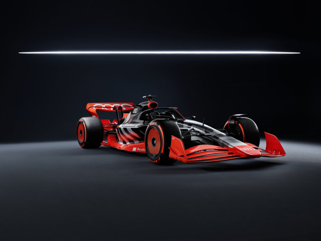 Showcar with Audi F1 launch livery | Audi4Addict